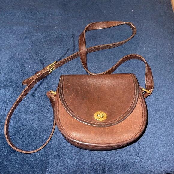 Coach | Bags | Coach Vintage Brown Leather Watson Crossbody Purse ...